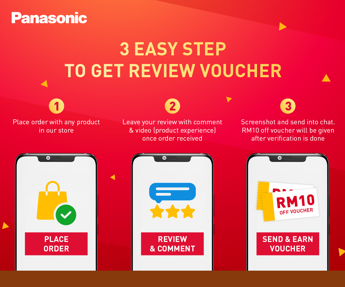 Panasonic Official Store Online, November 2022 | Shopee Malaysia