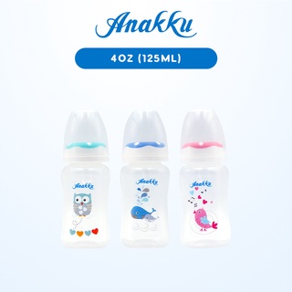 ANAKKU Feeding Bottle With Anticollapse Teat (Random Pick Colour) Botol ...