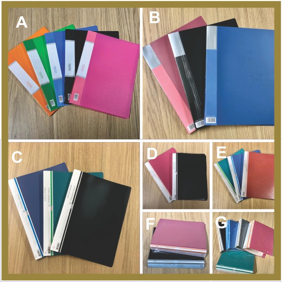 A4 10, 20, 30, 60, 100 Pocket Clear Book , Clear Holder File , Display ...