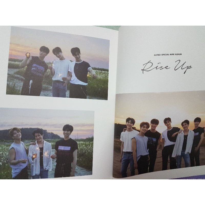 ASTRO SPECIAL MINI ALBUM RISE UP (ready stock) | Shopee Malaysia