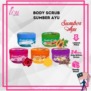 Sumber Ayu Whitening Complex Body Scrub Lulur Mandi Susu Bengkoang ...