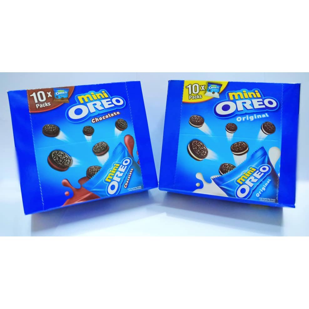 Oreo Mini Handy Pack 20.4g ( 10 packs / box ) | Shopee Malaysia