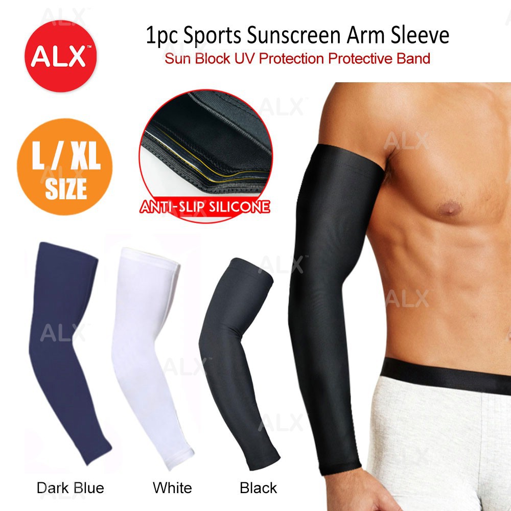 ALX 1PC Sport Sunscreen Unisex Sun Block UV Protection Band Hands Arm ...