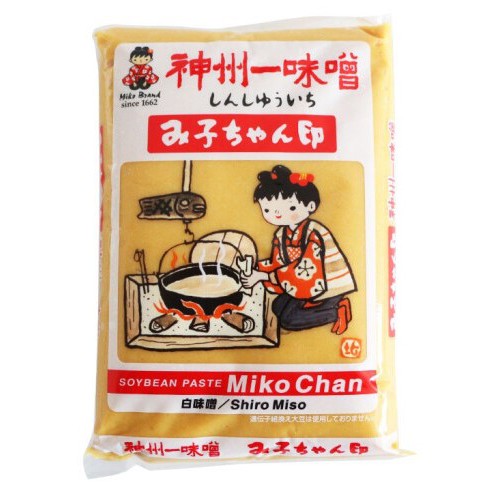 Shinshuichi Mikochan Shiro Miso 1kg White Miso Paste 神州一味噌 み子ちゃん ...