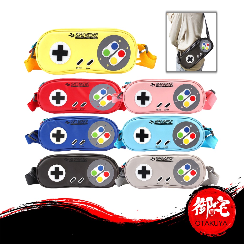 Nintendo Switch OLED / V2 / Lite SNES Shoulder Strap Sling Storage Bag ...