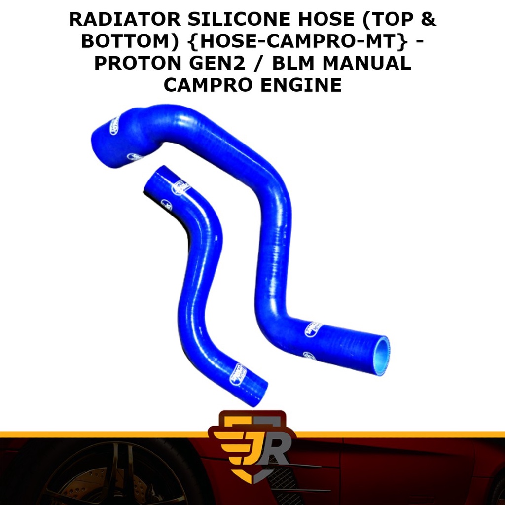 Radiator Silicone Hose (Top & Bottom) {HOSE-CAMPRO-MT} - Proton Gen2 ...