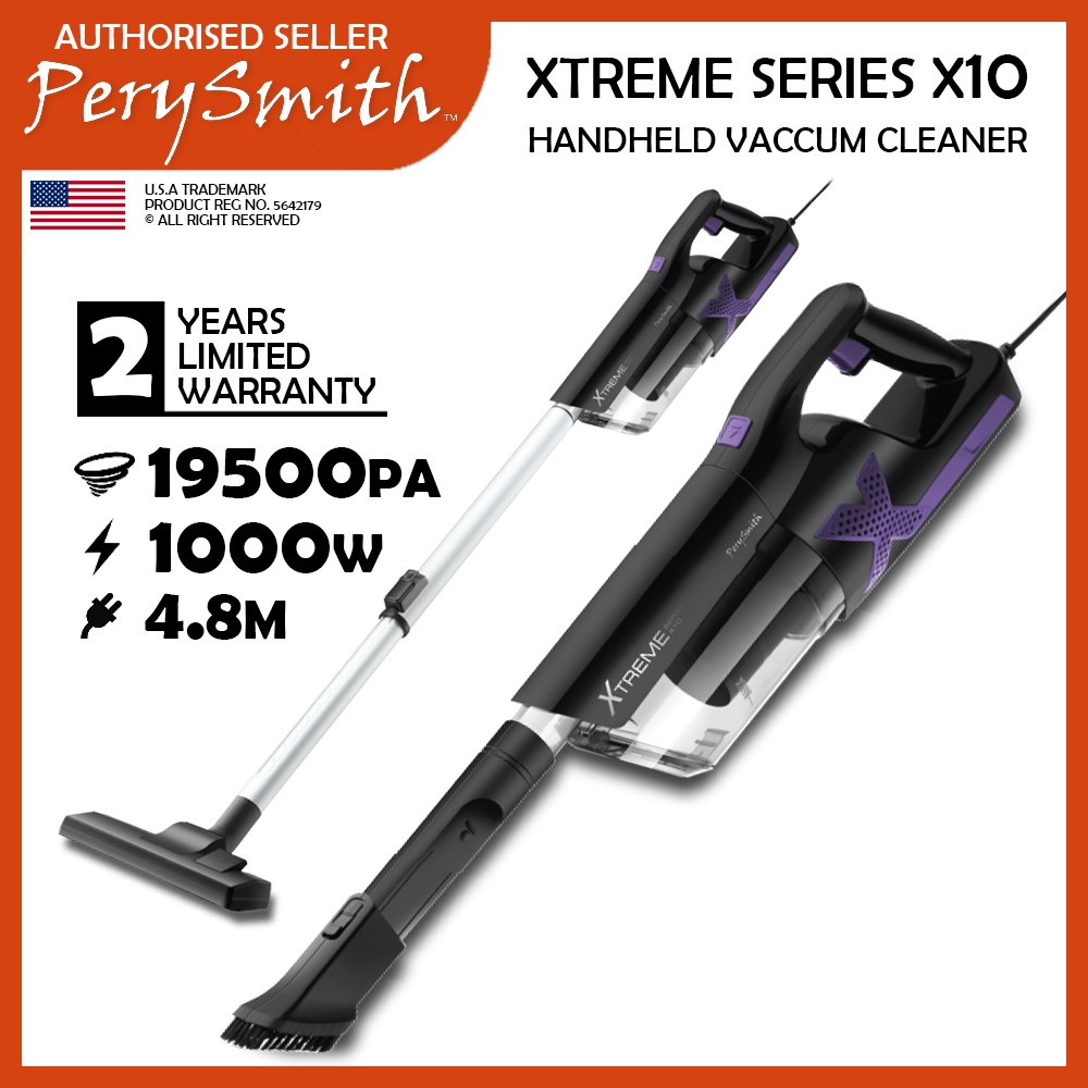 PerySmith X10 Handheld Vacuum Cleaner XTREME Series 1000W | Shopee Malaysia
