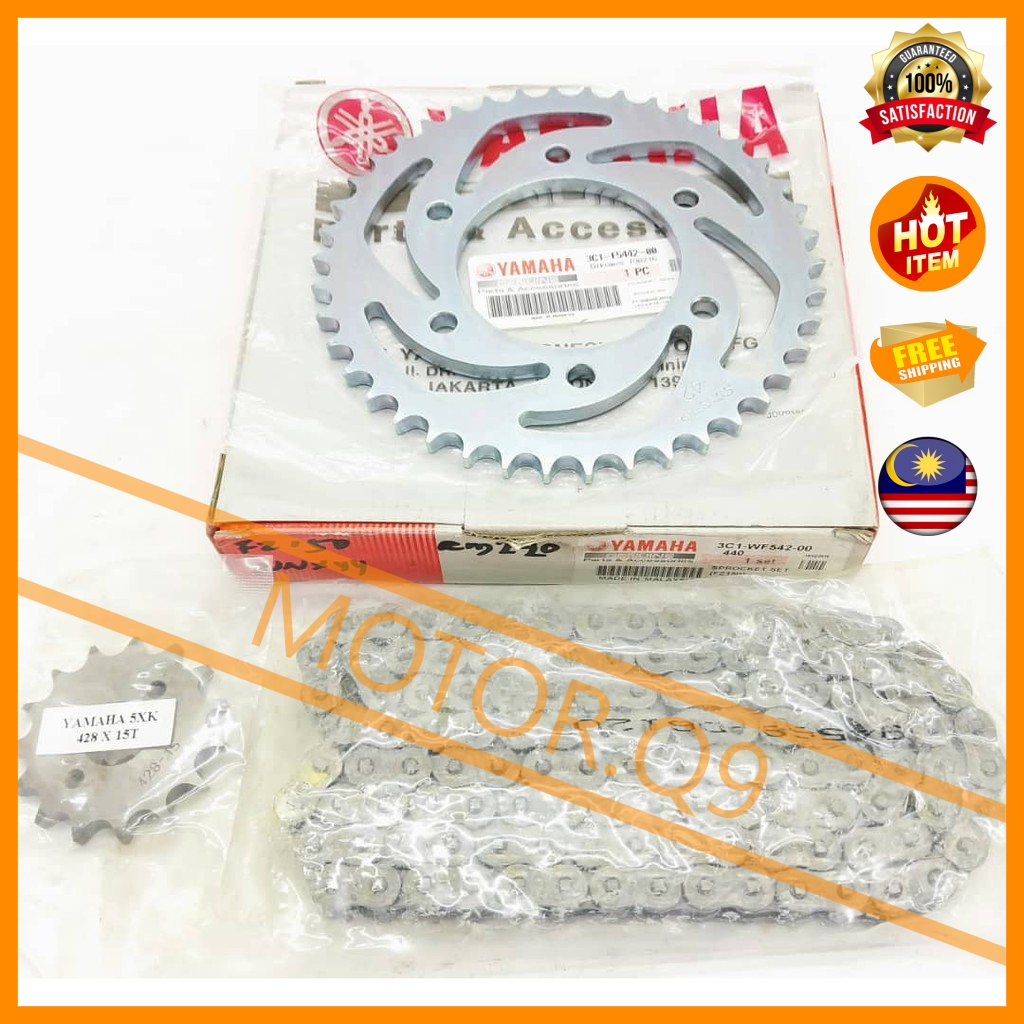 Yamaha FZ 150 FZ150 FZ-150 (OLD 3C1) Set Sprocket + Chain Kit Rantai ...