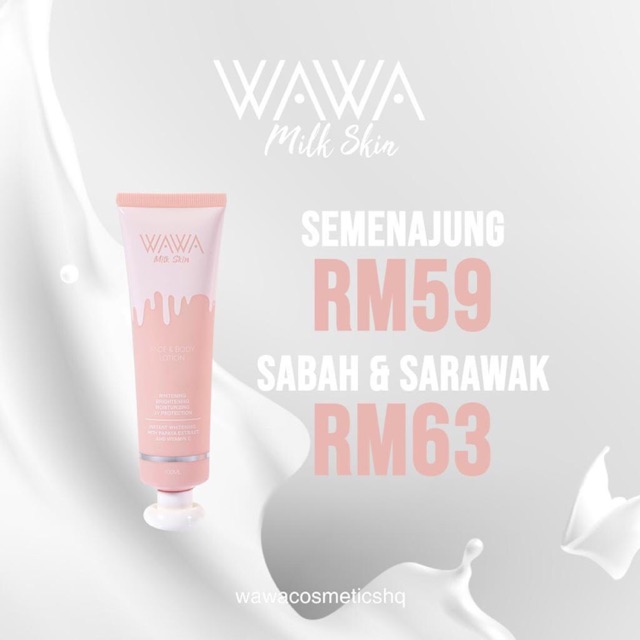 WAWA MILK SKIN (INSTANT WHITENING) | Shopee Malaysia