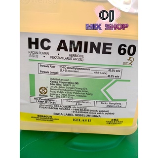 Racun Rumpai/Herbicide 4L HC AMINE 60 *100% Original* | Shopee Malaysia