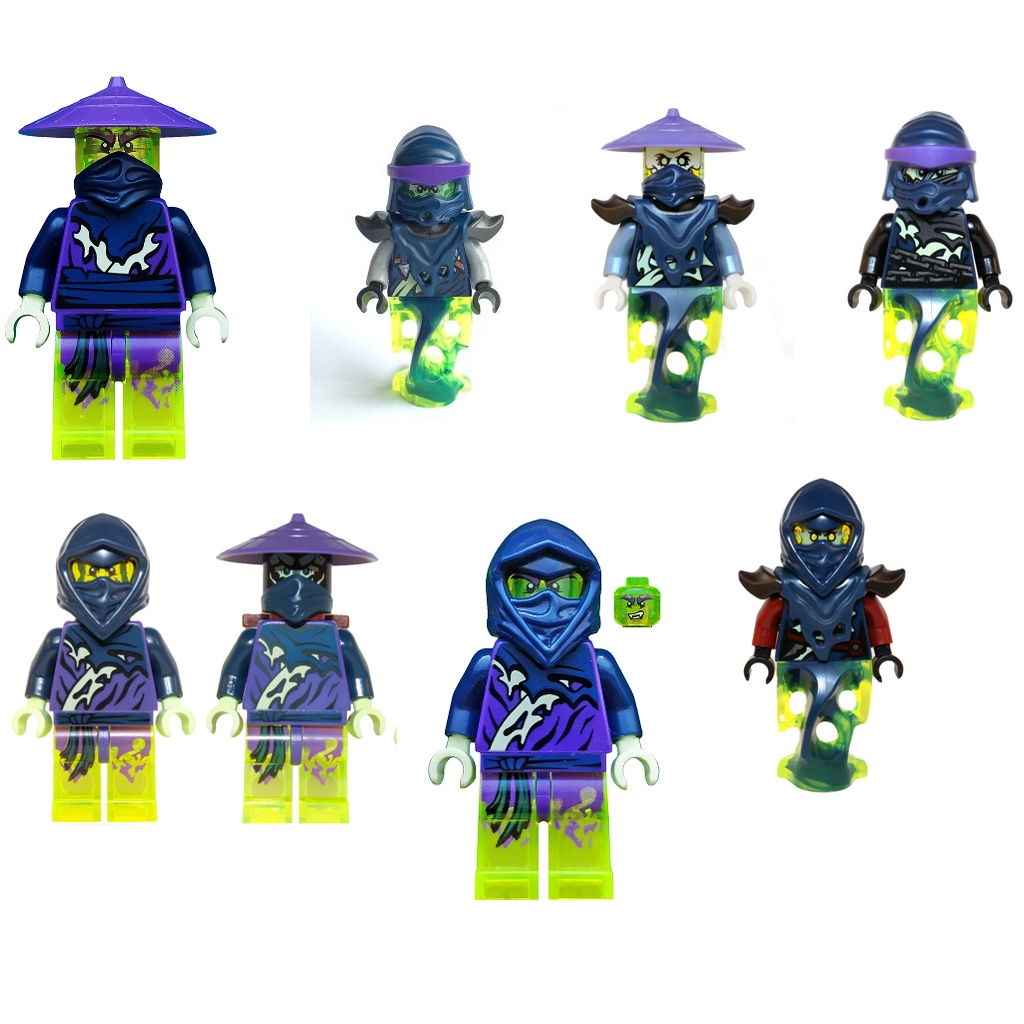 Lego NINJAGO POSSESSION 2015 - Ghost Army Lot of 8 Minifigures | Shopee ...