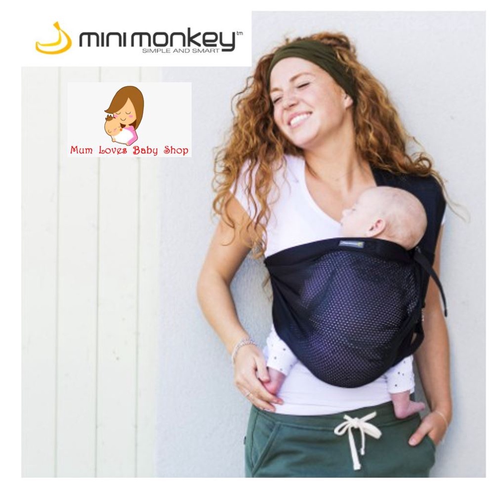 Minimonkey - Mini monkey Mini Sling Baby Carrier (100% Authentic ...