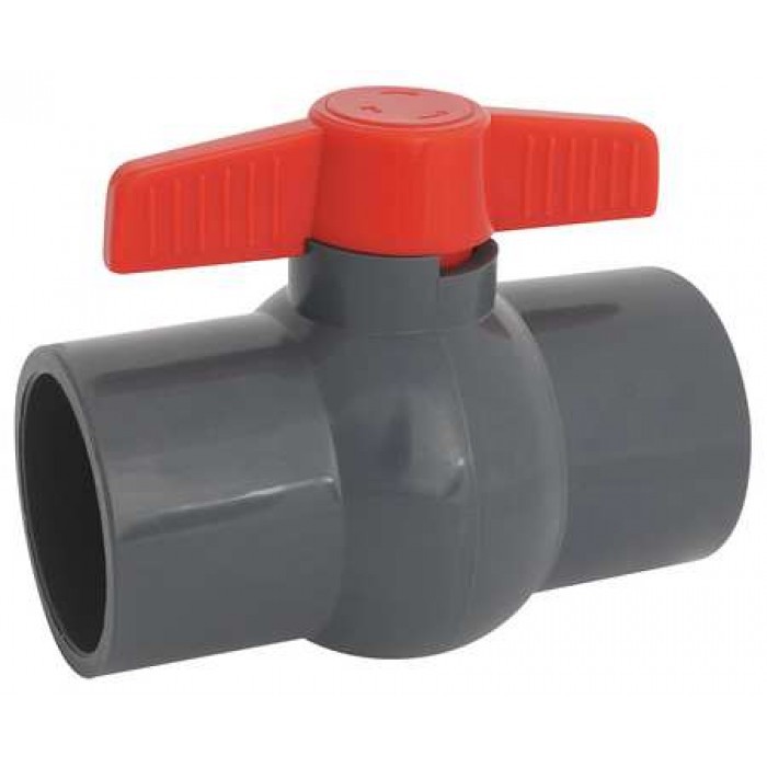Heavy Duty PVC Ball Valve Socket/Threaded (1/2" to 2") | Shopee Malaysia