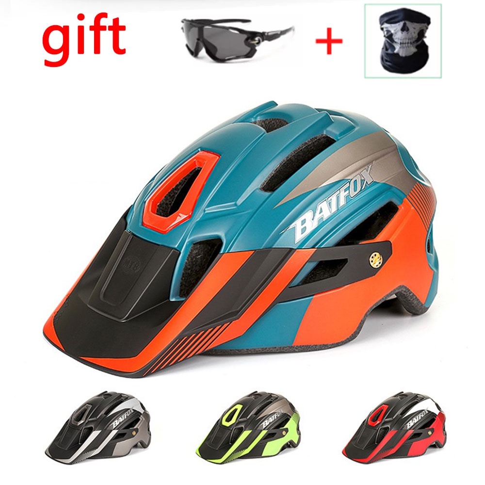 FOX Mountain Bicycle Ultralight Helmet MTB Road Bike Riding Helmet Big ...