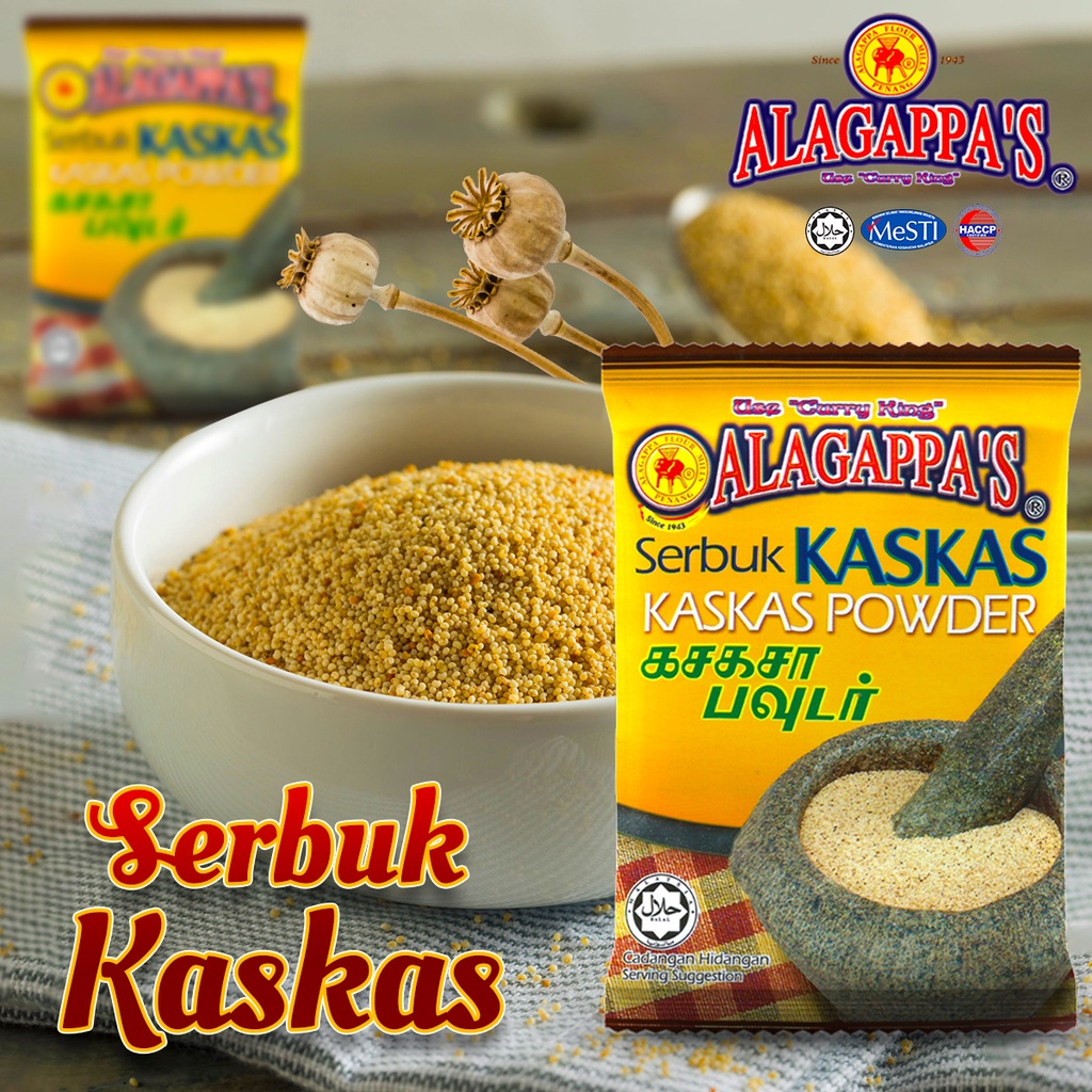 Alagappa's Original Serbuk KasKas / Alagappa's Original KasKas Powder ...