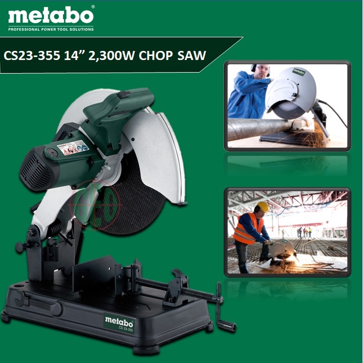 Metabo CS 23-355 2300W Electric Cut-off Machine Metal Chop Saw | Shopee ...