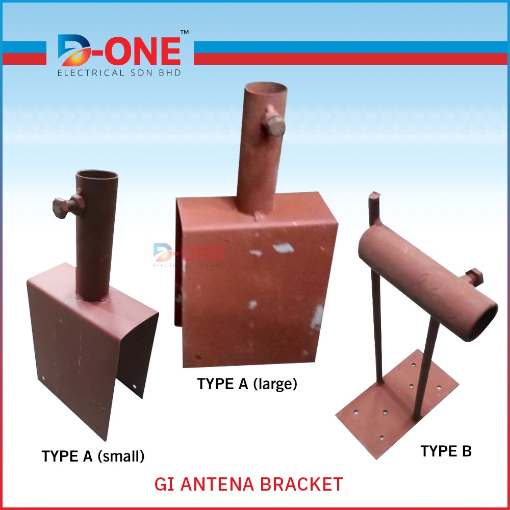Metal / GI antenna bracket | 3 Types | Shopee Malaysia