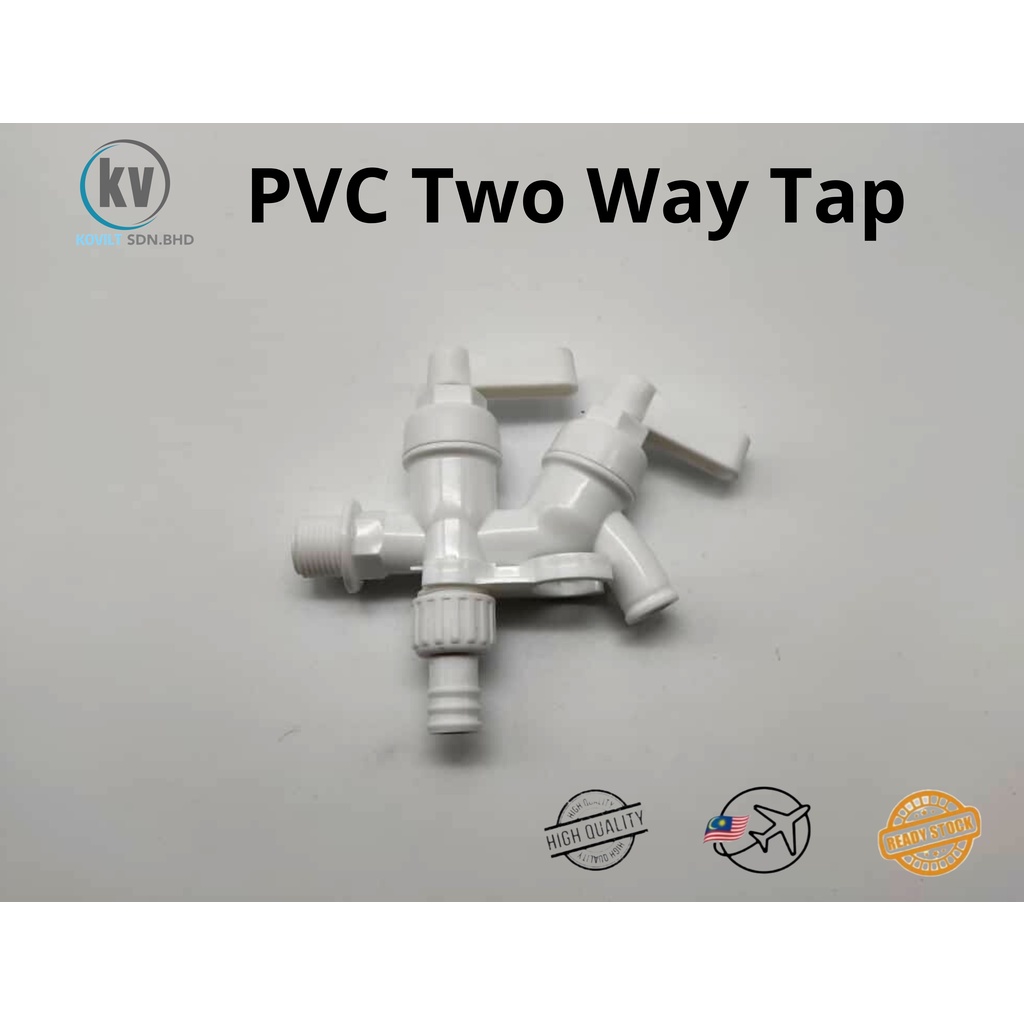 SY2013 PVC Two Way Tap/Plastic Two Way Tap/Two Way Tap with Hose Tap ...