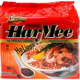 Ibumie Penang Har Mee Instant Noodles soup Penang Prawn Mee Soup 5pkt x ...