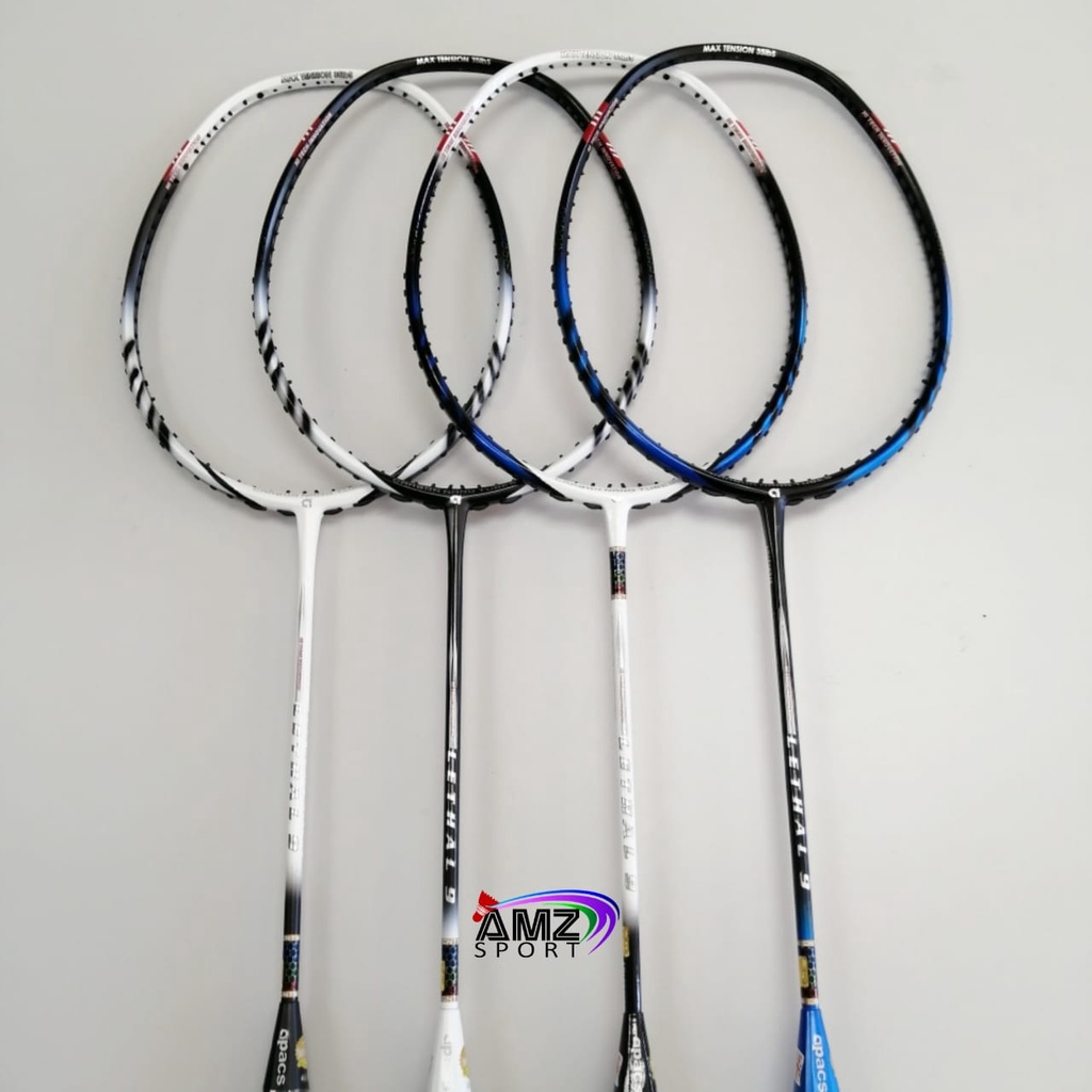 Apacs Lethal 9 (4U/G2) Badminton Racket (ORIGINAL & READYSTOCK ...