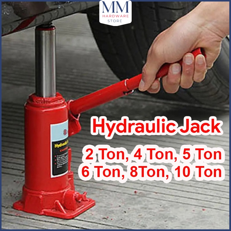 Hydraulic Jack Heavy Duty 2 3 5 6 8 10 Ton For Car Vehicle Van Minivan ...
