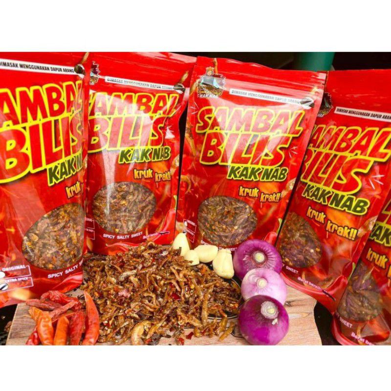 🔥🌶SAMBAL BILIS KAK NAB KRUKK KRAKK🌶🌶🔥 | Shopee Malaysia