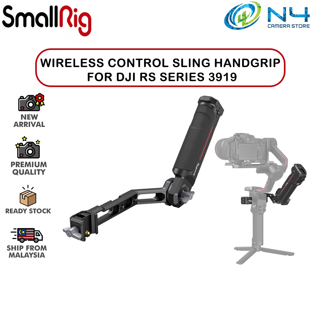 SmallRig Wireless Control Sling Handgrip for DJI RS3 PRO RS2 Series 3919 | Shopee Malaysia