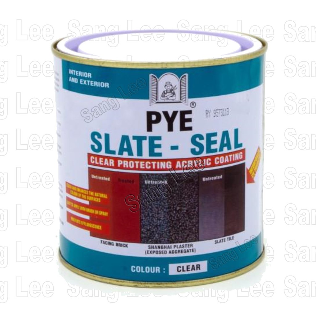 PYE SLATE-SEAL Clear Protecting Acrylic Sealer Shining Protector ...