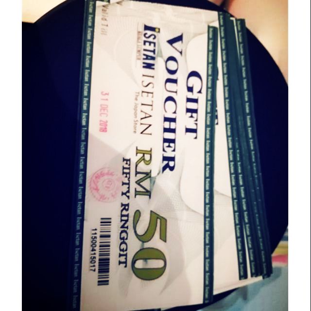 Isetan RM50 Gift Voucher | Shopee Malaysia