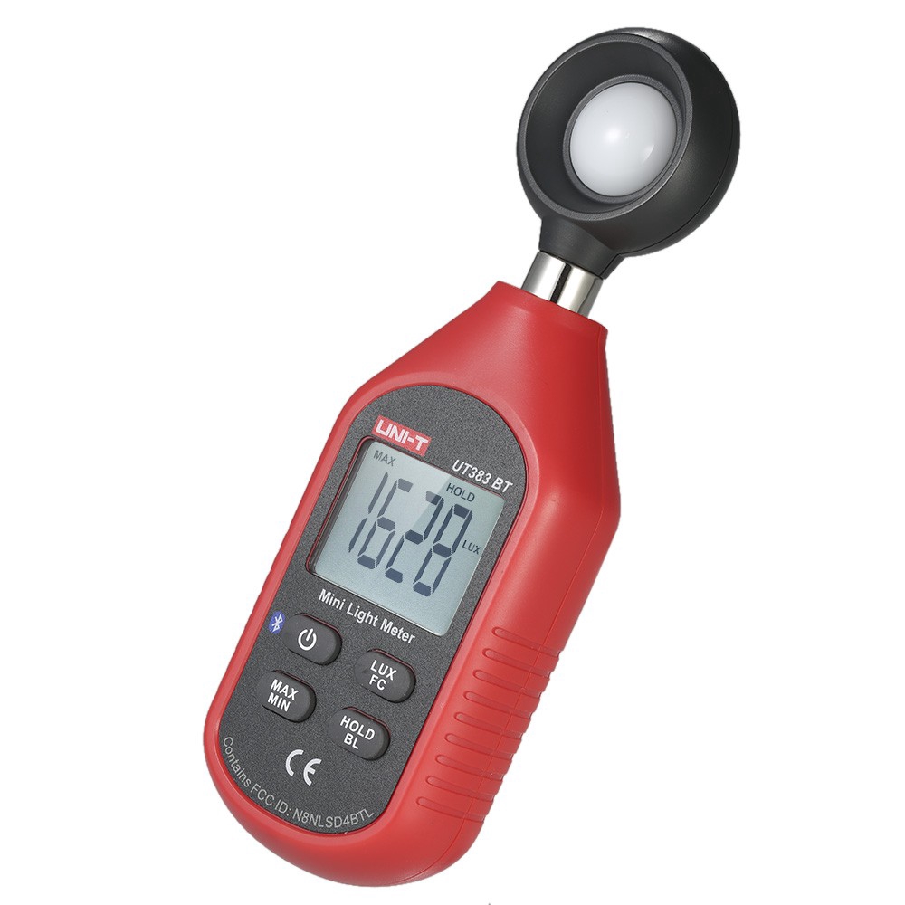 UNI-T UT383BT Handheld Mini Luminometer LCD Digital Photometer Luxmeter ...