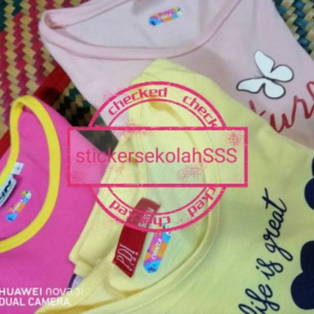 Sticker Nama Baju @ Iron on Label | Shopee Malaysia