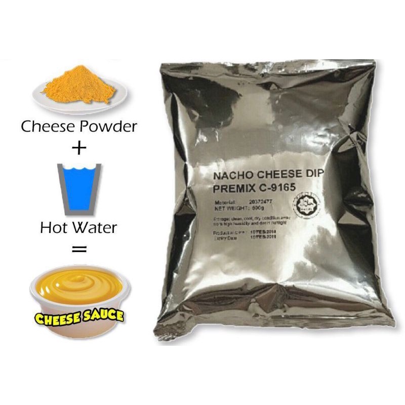 Nacho Cheese Powder Dip Premix Cheese Sauce Premix 500g Cheese Sos ...