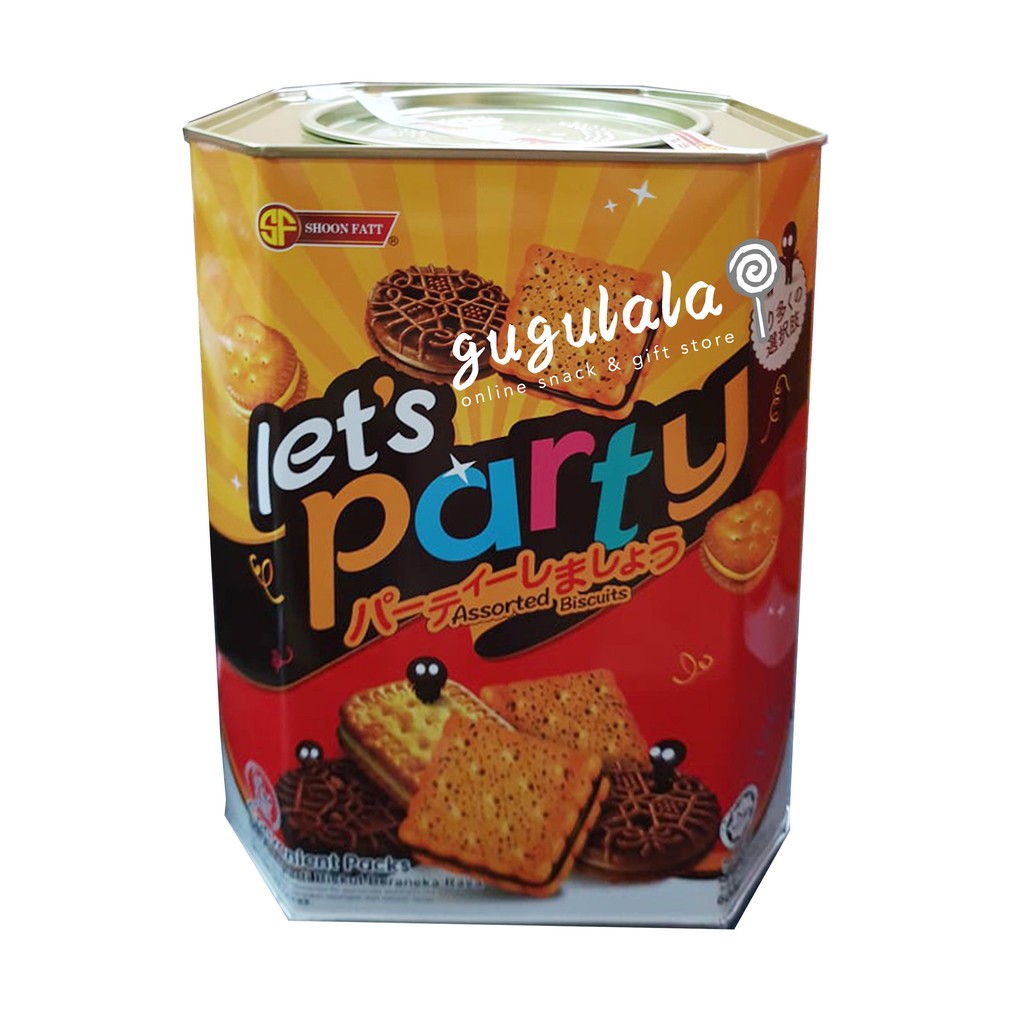 Shoon Fatt Let's Party Assorted Biscuits 600g | Shopee Malaysia