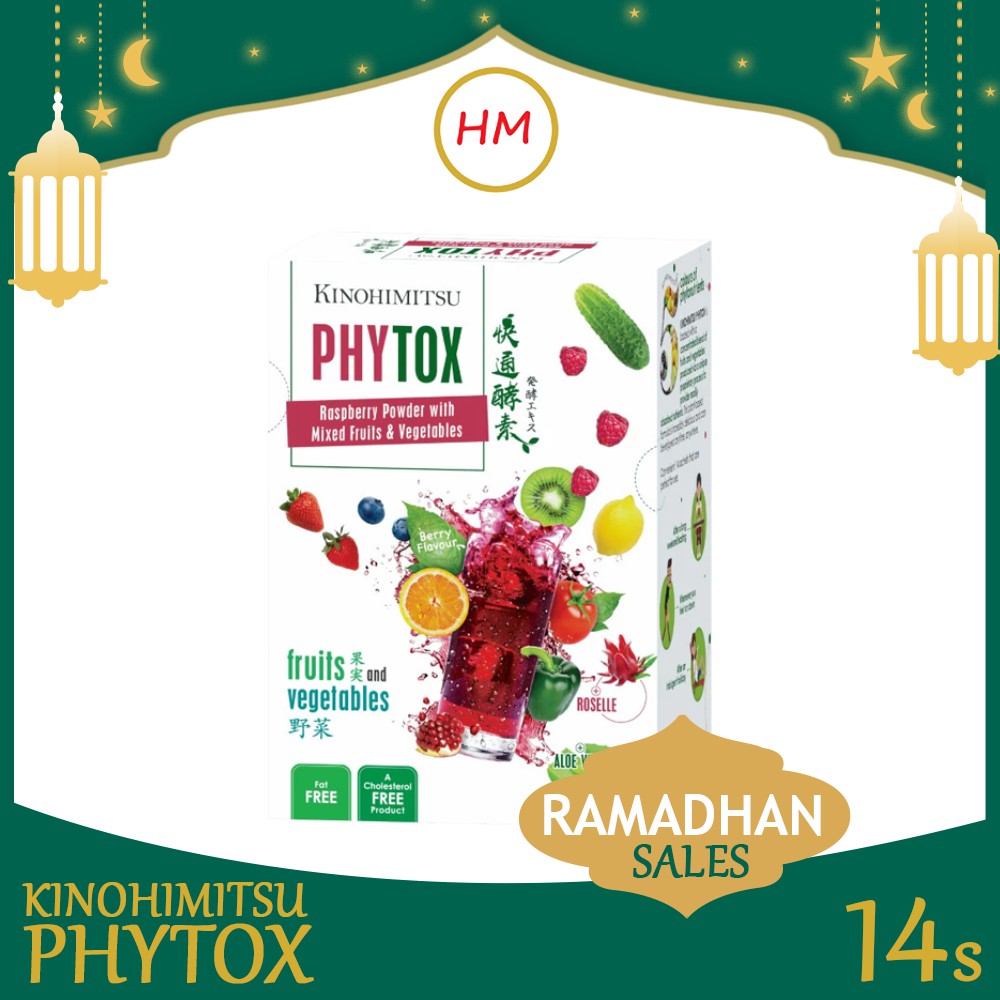 Kinohimitsu Phytox 14s | Shopee Malaysia