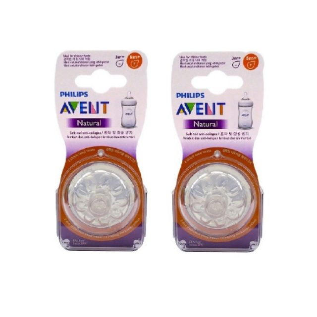 Philips Avent Natural Thick Feed Teats Shopee Malaysia