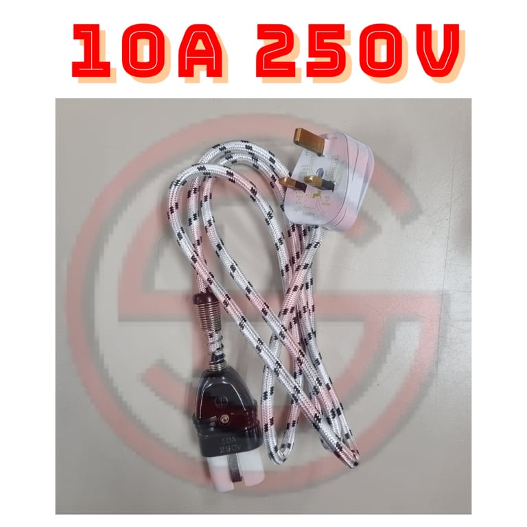 (1 PCS)10A 250V Cable Butterfly Electric ovenette round oven bulat ...