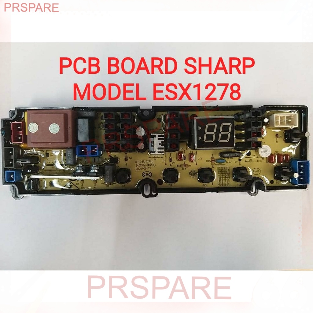 SHARP ORIGINAL WASHING MACHINE PCB BOARD ESX1278 | Shopee Malaysia
