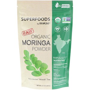Raw Organic Moringa Powder, Serbuk Munggai | Kelor | SUPERFOOD 8.5 oz ...