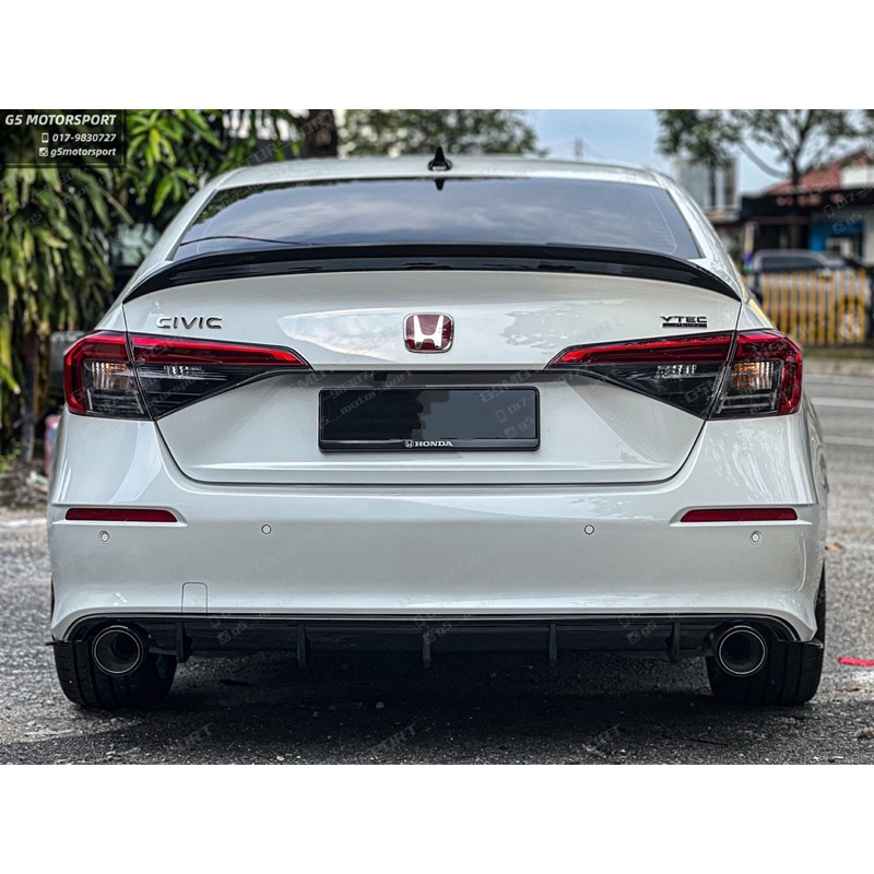 Honda Civic FE Rear Diffuser & Rear Lips | Shopee Malaysia