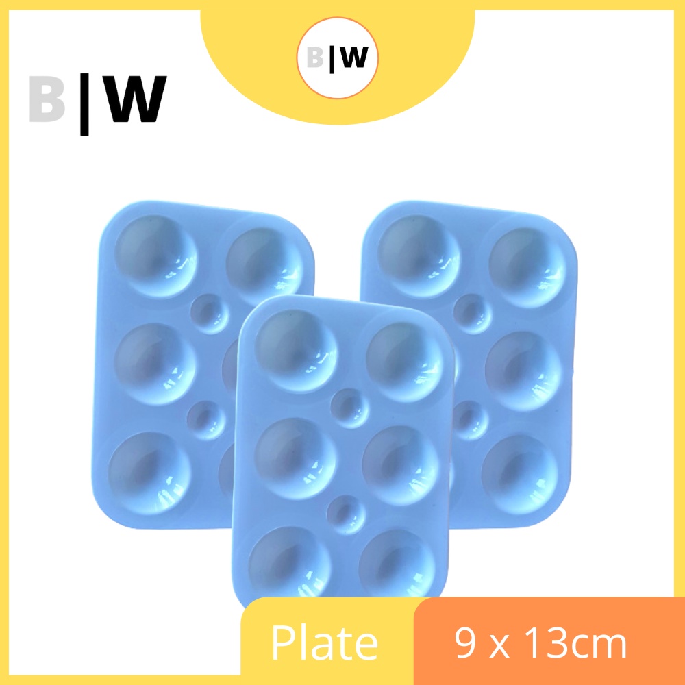 Water Colour Plate Painting Small / Lukisan Plat Warna Air Kecil (Per ...