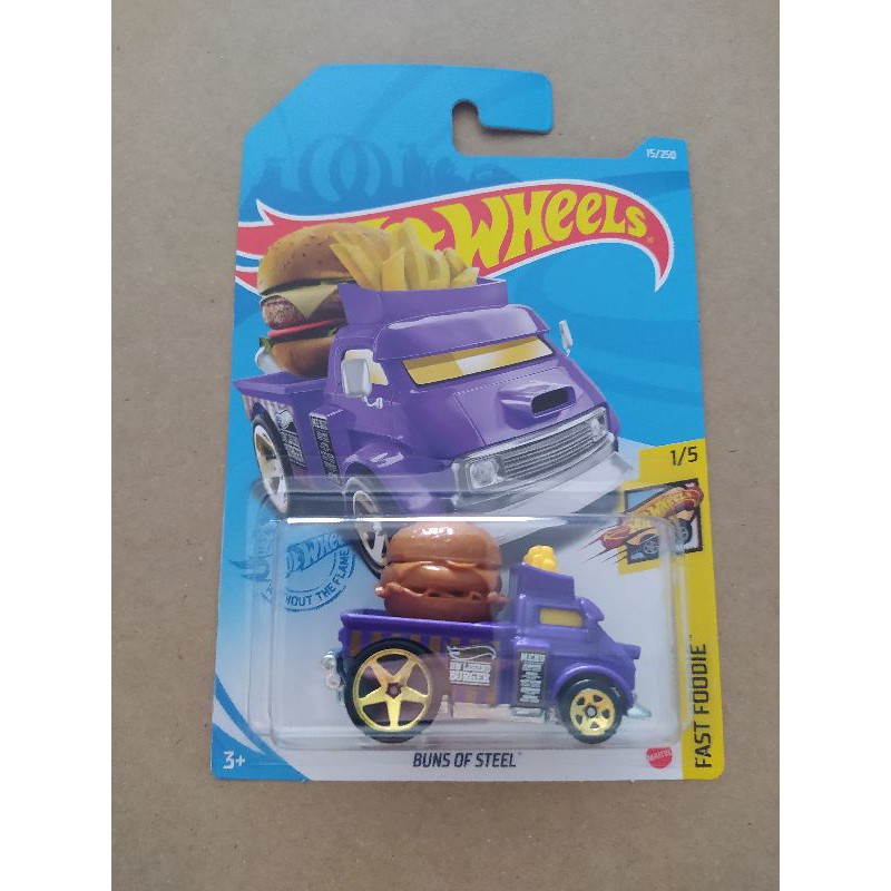 Hot Wheels Burger Buns of Steel (FAST FOODIE) | Shopee Malaysia