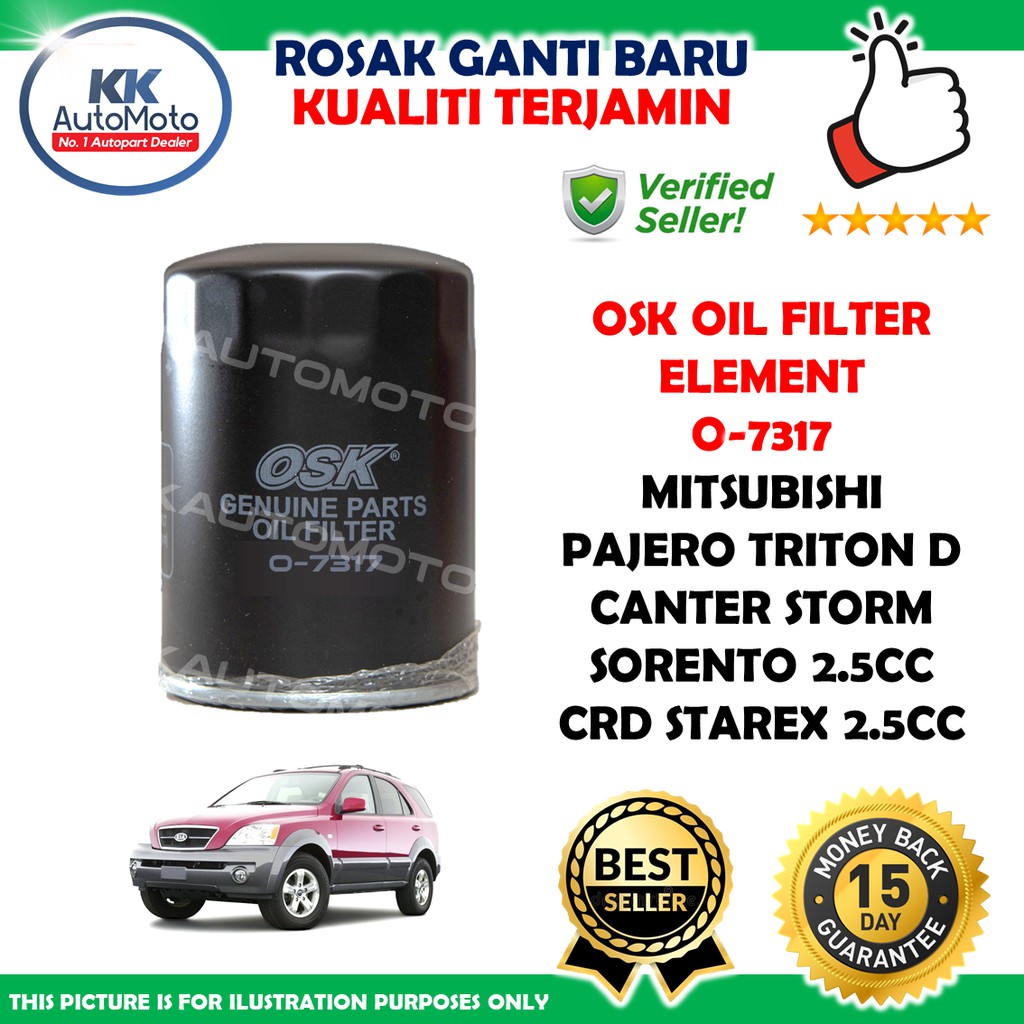 Mitsubishi Pajero Triton D Canter Storm Sorento 2.5CC CRD Starex - OSK ...