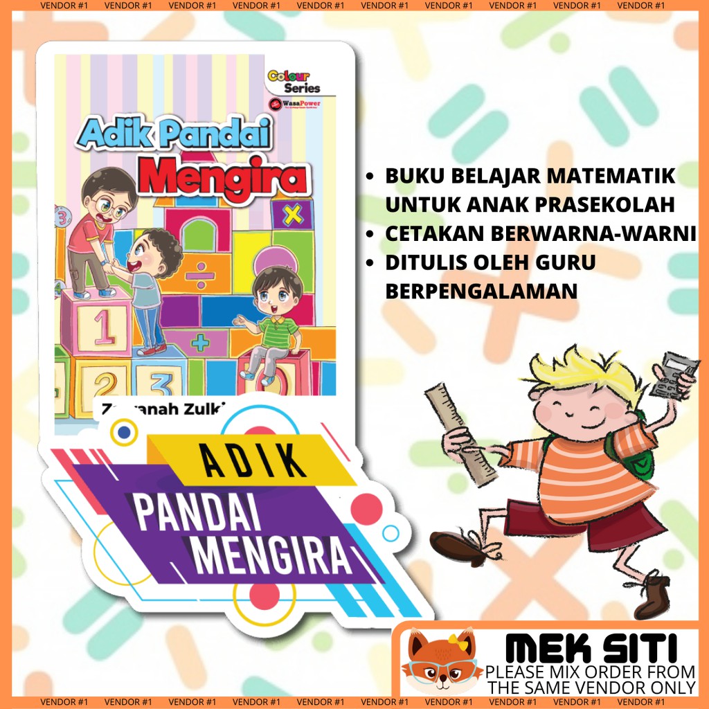 BUKU ADIK PANDAI MENGIRA BY ZAWANA ZULKIFLEE | CIKGU ZAWANA | BUKU ... BUKU ADIK PANDAI MENGIRA BY ZAWANA ZULKIFLEE | CIKGU ZAWANA | BUKU ...