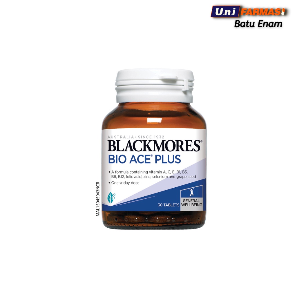 BLACKMORES BIO ACE PLUS 30 TABLETS | Shopee Malaysia