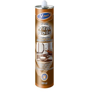 V-Tech / Vtech Silicone VT-230 Vital Nails Construction Adhesive Sealant VT230 Silikon / Silicon ...