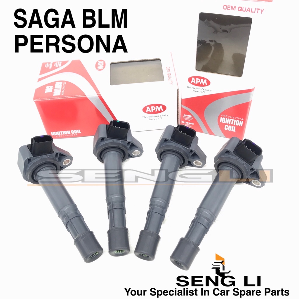 PROTON SAGA BLM / PERSONA-100% ORIGINAL APM IGNITION PLUG COIL ...