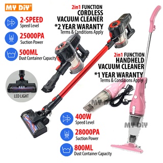MYDIYSDNBHD - HYUNDAI CORDLESS VACUUM CLEANER CYCLONE 25000PA ...
