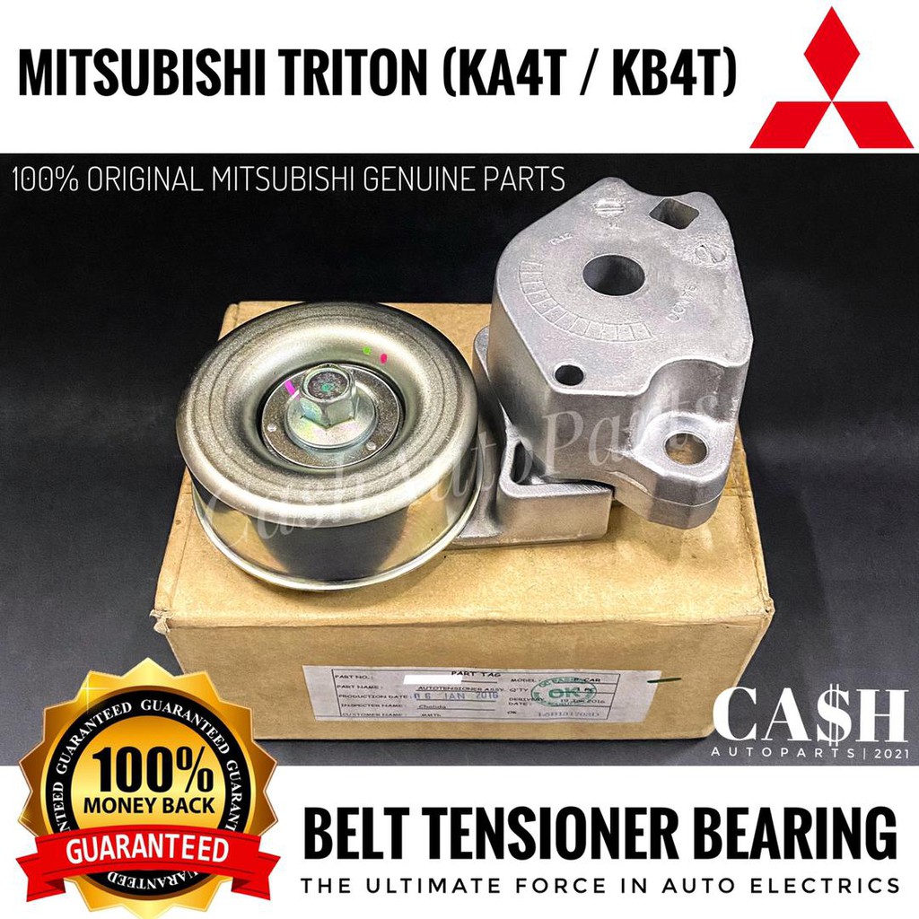 ORIGINAL MITSUBISHI TRITON KA4T KB4T FAN BELT TENSIONER ASSY READY ...