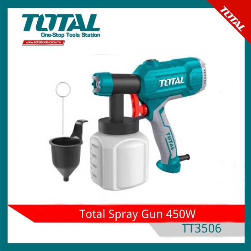 TOTAL Spray Gun 450W(TT3506) | Shopee Malaysia