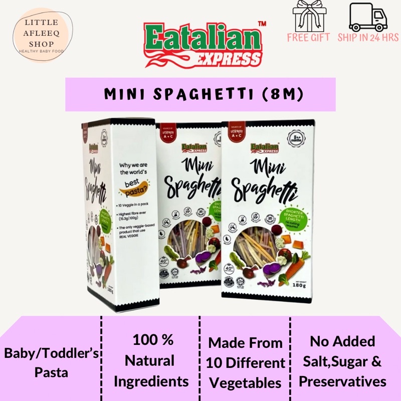 EATALIAN EXPRESS MINI SPAGHETTI (8M) | Shopee Malaysia